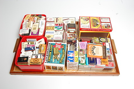 MATCHES COLLECTION, with match tray. Miscellaneous - Miscellaneous ...