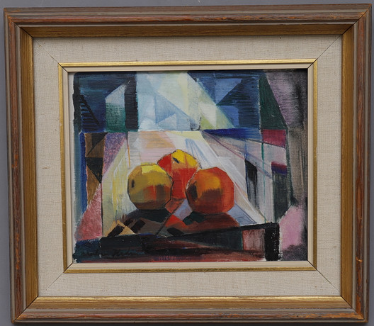 REUBEN HEDIN. oil on Board, fruit still life, signed. Art - Paintings ...