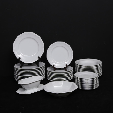 TABLEWARE, 48 pieces, "Maria Weiss", Rosenthal, Germany. Ceramics ...