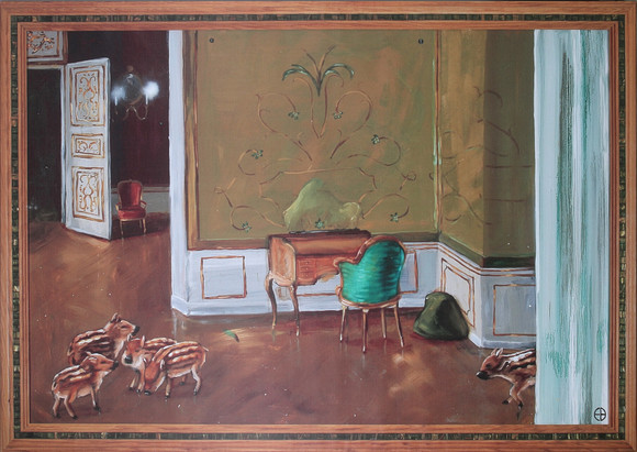 ERNST BILLGREN. Siebdruck auf Leinwand, aus der IKEA Art Event Serie ...