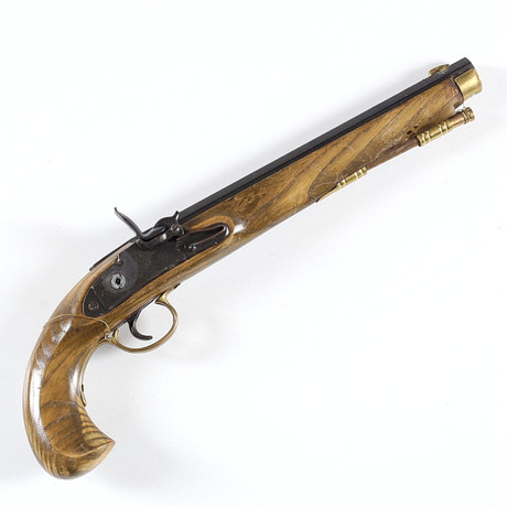 FLINT LOCK PISTOL, replica, Spain, end of the 20th century. Weapons ...