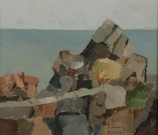 ERIC CEDERBERG. "Arild 1965", oil on Board, signed E. Cederberg. Art ...