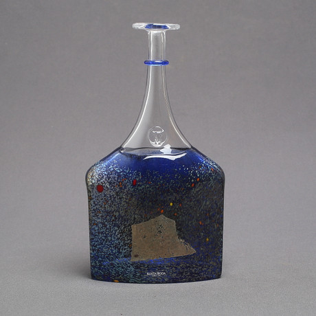 BERTIL VALLIEN. "Satellite", vas/flaska, specialutgåva för Hamra Farm ...