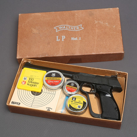 AIR PISTOL, Walther LP mod. 2, cal. 4.5, Germany. Weapons & Militaria ...
