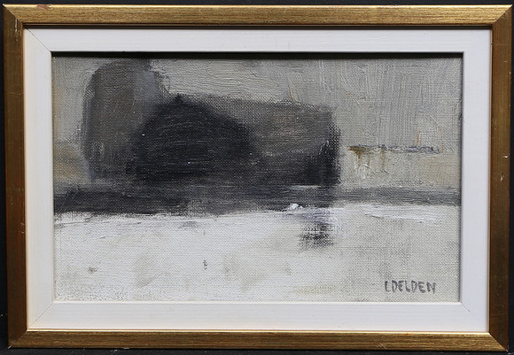 CARL DELDEN. Oil on Board, signed. Art - Paintings - Auctionet