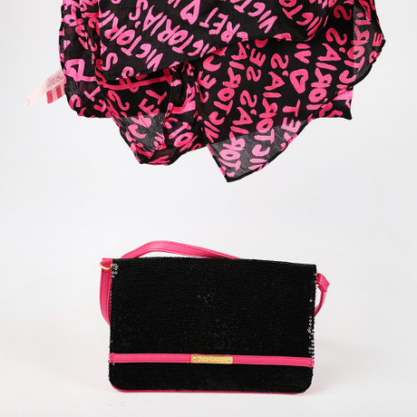 VÄSKA OCH SCARF, Juicy Couture och Victorias Secret. Vintagekläder ...