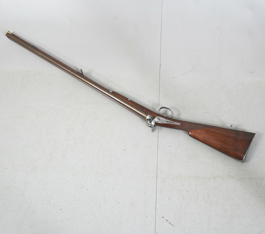 BLOCK RIFLE, shotgun, signed Devisme á Paris, France, circa 1850 ...