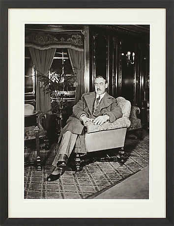 PHOTOGRAPHY, "Director Mauritz Stiller aboard M / S Gripsholm ...