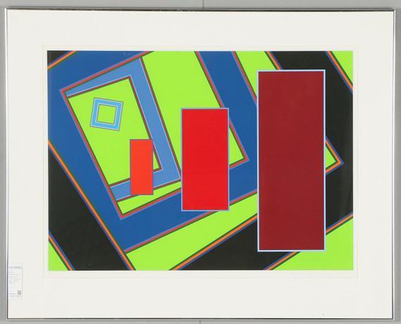 PETER FREUDENTHAL. Färglitografi, 31/65, signerad samt daterad 1988 ...