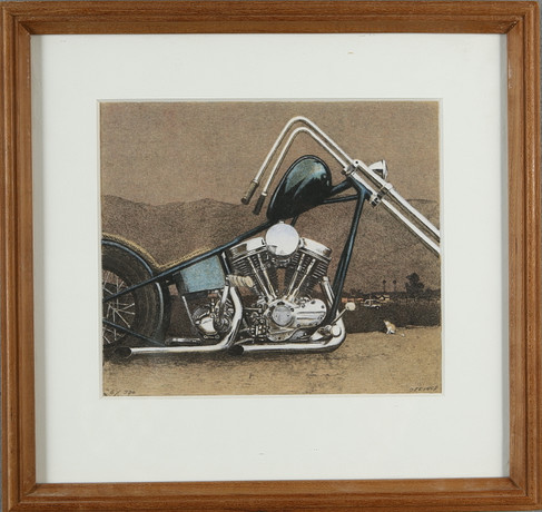 JOHN-ERIK FRANZÉN. Color lithograph, signed and dated 1998, 6/320. Art ...