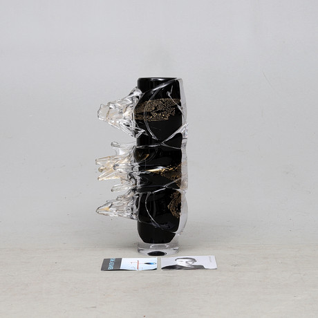 ESMÉ ALEXANDER. sculpture/vase, glass, signed. Glass - Other - Auctionet