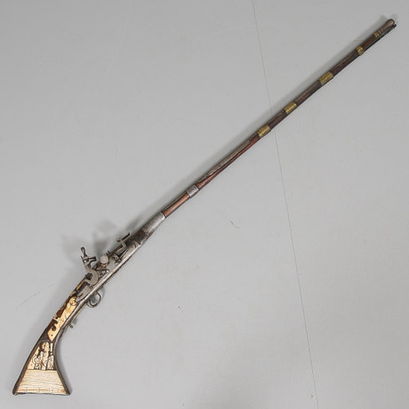 KABYLGÈR, Moorish, with flintlock, 17/1800s. Weapons & Militaria - Guns ...