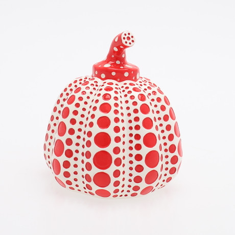 YAYOI KUSAMA. Objekt / multipel "Pumkin". Konst - Skulptur - Auctionet