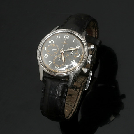 OMEGA, wristwatch, chronograph, manual, cal. 27 CHRO C12 / T2 PC, steel ...