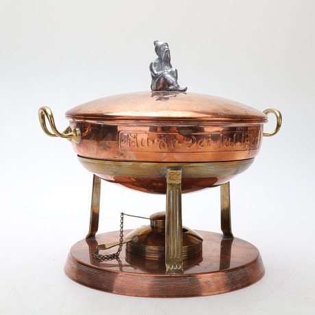 GLÖGGRYTA, Eskilstuna, Gustav Eriksson, jugend tidigt 1900-tal. Silver ...