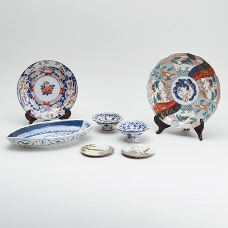 PORCELAIN OBJECTS, 7 pcs, Southeast Asia. Ceramics & Porcelain ...