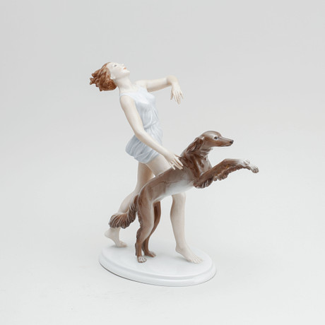 FIGURINE, porcelain, Gustav Oppel, Rosenthal, 1930s. Ceramics ...