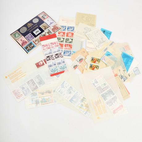 STAMPS, mostly Sweden. Coins, Medals & Stamps - Stamps - Auctionet