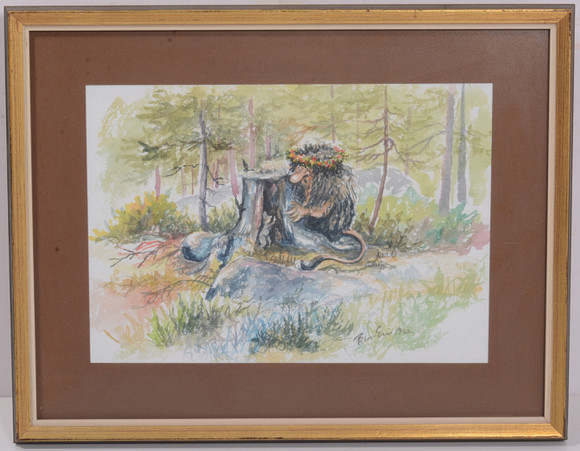 BROR-ERIC BERGQVIST. The troll plays pranks on the little people ...