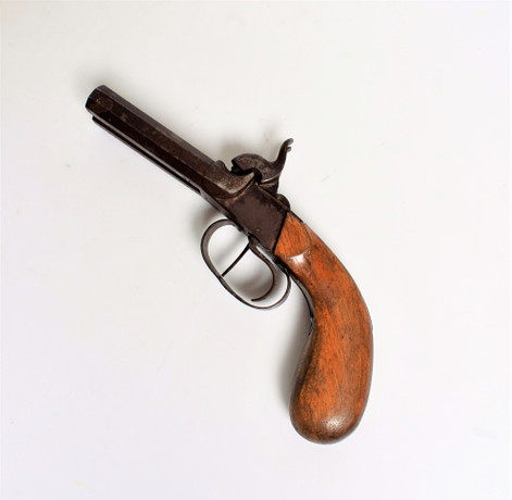 SNAP LOCK PISTOL double barrel. Weapons & Militaria - Guns & Rifles ...