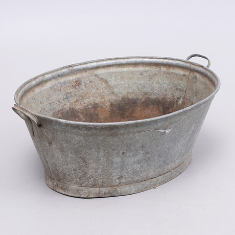 ZINKBALJA, 1900-tal. Silver & Metall - Övriga metallföremål - Auctionet