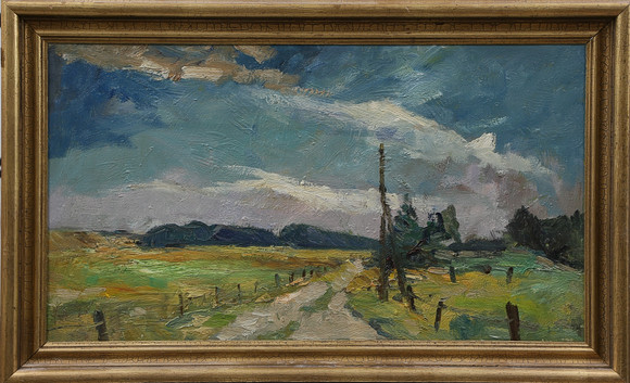 FINN ANDERSEN. ÖLJY kankaalle, signeerattu, 1900-luku. Taide - Maalaus ...
