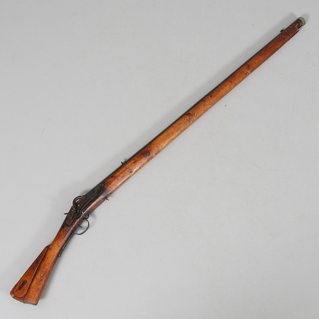 LODBÖSSA, med Norrbottens lås, pipa märkt HFS, Hans Fredriksson, 1800 ...