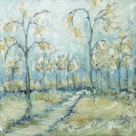 HANS LINDGREN. Tree and road, oil on canvas, signed, dated -70. Art ...