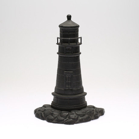 SCULPTURE, lighthouse, cast iron, 1900s/2000s. Collectables - Technica ...