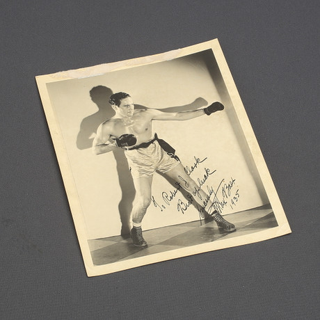 AUTOGRAPH, MAX BAER, on photo. Books, Maps & Manuscripts - Auctionet