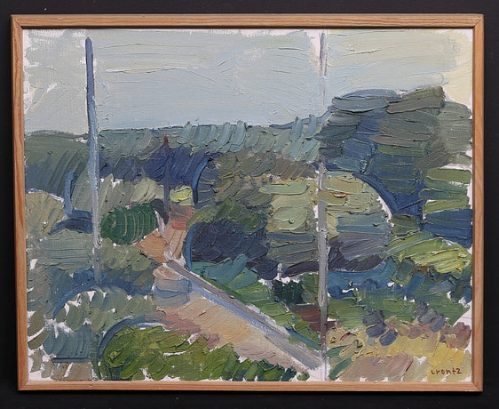 BENGT CRANTZ. Olja på duk, signerad. Konst - Måleri - Auctionet