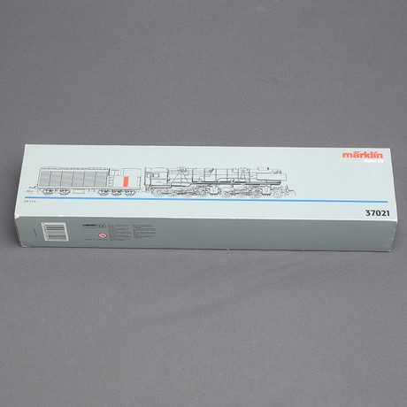 MÄRKLIN 37021 German steam locomotive with tender, BR 53 K Mallet ...