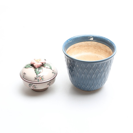 LOCKDOSA, keramik, Gabrielfajans och Rörstrand, 1900-tal. Keramik ...