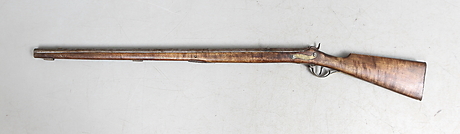 BATCH LOCK RIFLE, 1800s. Coins, Medals & Stamps - Auctionet