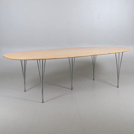 TABLE, "Superellipse", Piet Hein & Bruno Mathsson for Fritz Hansen ...