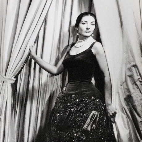 FOTOGRAFÍA: Maria Callas fotografiada por Cecil Beaton, 1956. Arte ...