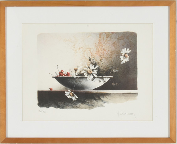 NILS ERIK JOHANSSON. Color lithography. Art - Engravings & Prints ...