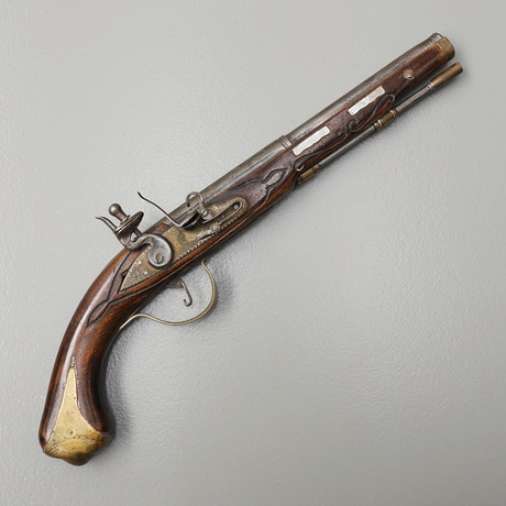 FLINT LOCK PISTOL, replica. Weapons & Militaria - Guns & Rifles - Auctionet