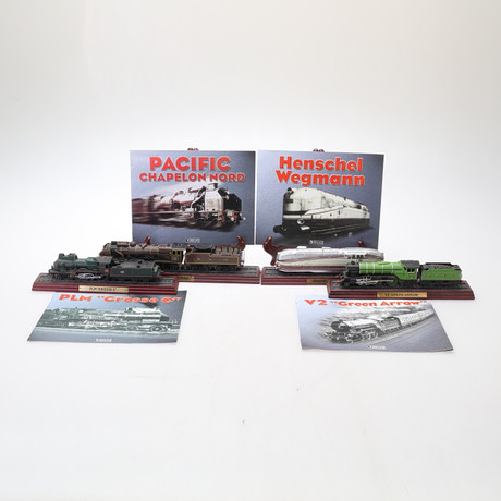 COLLECTOR LOCOMOTIVES, 4 pcs, Atlas Editions. Toys - Auctionet