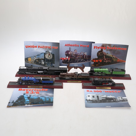 COLLECTOR LOCOMOTIVES, 5 pcs, Atlas Editions. Toys - Auctionet