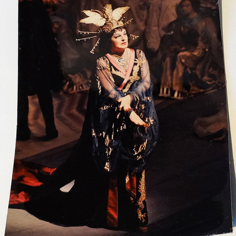 SCENFOTO: BIRGIT NILSSON, 1963. Konst - Fotografi - Auctionet