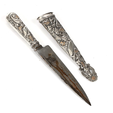 KNIFE, silver, Argentina, 20th century. Weapons & Militaria - Edged ...