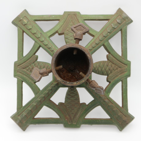 ART NOUVEAU JULGRAN STAND. Silver & Metall - Övriga metallföremål ...