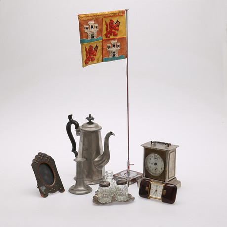METAL OBJECTS, 7 pcs, 1900s. Silver & Metals - Other metals - Auctionet