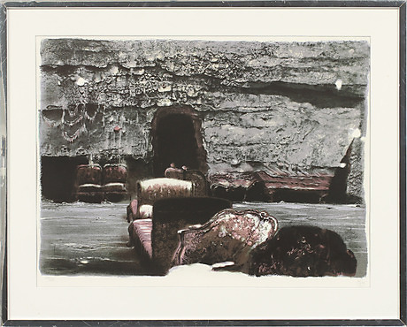 ROJ FRIBERG, litografi, sign o numr 279/350. Konst - Grafik - Auctionet