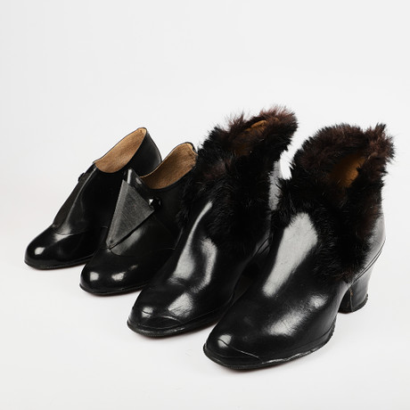 PAMPUSCHER, 2 pares, caucho, incl. Ryska Gummifabriks Aktiebolaget ...