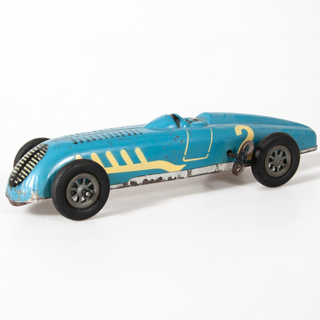 JEP TIN RACING CAR, BUGATTI, France. Toys - Auctionet