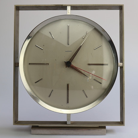 LUXOR TABLE CLOCK. Clocks & Watches - Mantel clocks - Auctionet