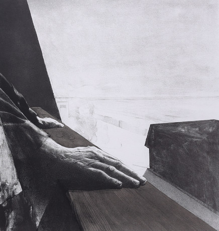 JOHN-ERIK FRANZÉN. View, lithograph, signed and dated 1988, numbered 12 ...