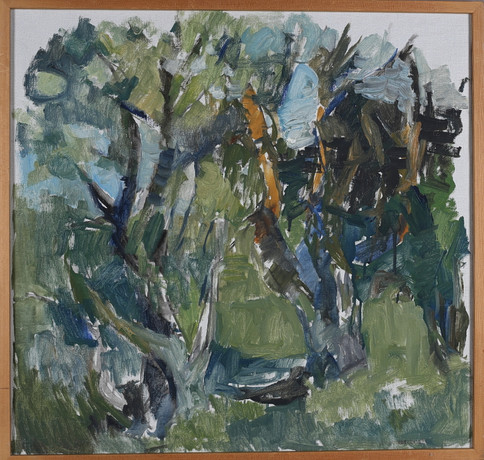 BRITT LUNDGREN. Landscape, oil on canvas, signed. Art - Paintings - Auctionet